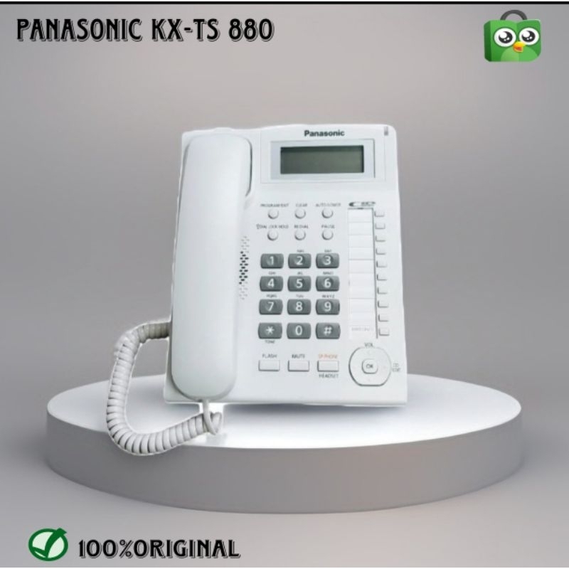 Jual Panasonic KX-TS880 single line telepon | Shopee Indonesia