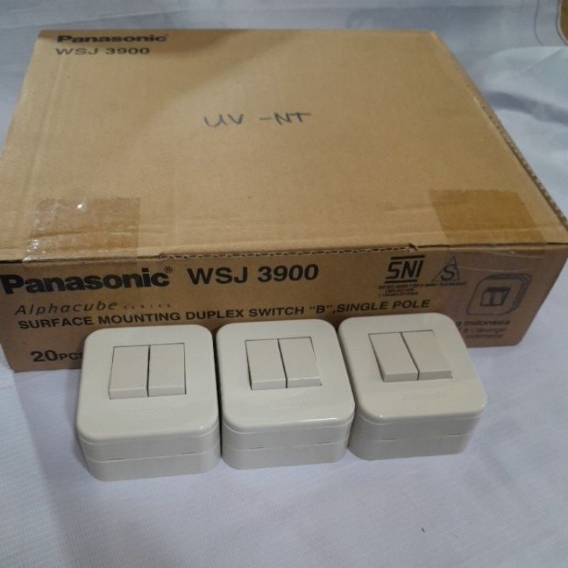 Jual PANASONIC saklar seri ob WSJ 3900 Saklar seri tempel | Shopee ...