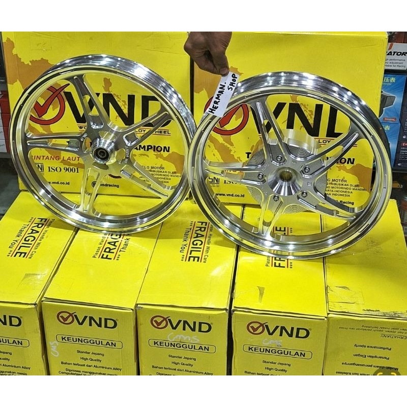 Jual VELG VND BINTANG LAUT VARIO125 VARIO150 BEAT SCOOPY GENIO MIO M3 ...