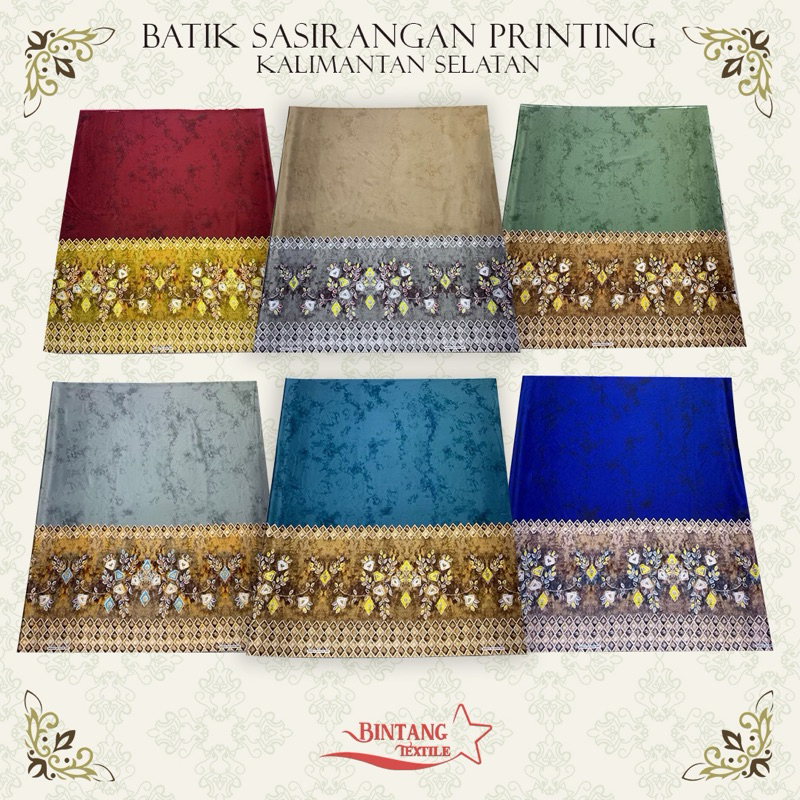 Jual Kain Batik Etnik Khas Kalsel Sasirangan Banjar Pria Wanita ...