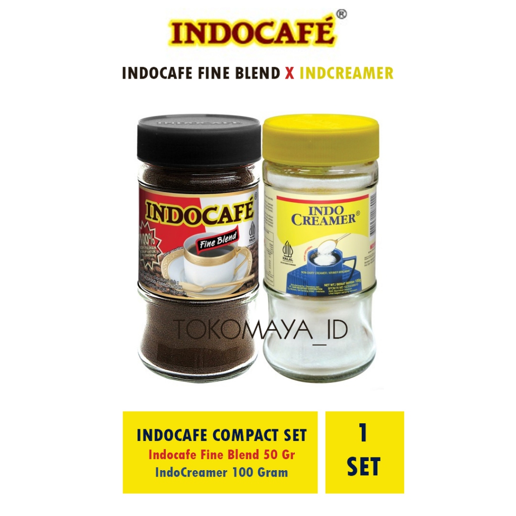 Jual Indocafe Compact Set (150g) - Indocafe Fine Blend 50 gr x ...