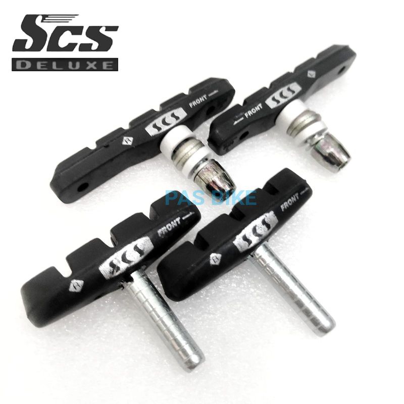 Jual Karet Rem Brake Shoe SCS V Brake Pad Cantilever Rim Brake | Shopee ...