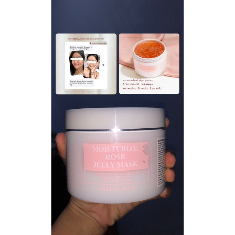 Jual eillen grace mask rose jelly original PRILOVED (baca deskripsi ...
