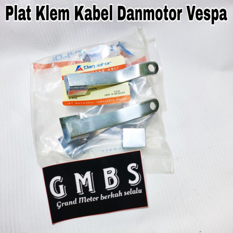 Jual Plat Klem Kabel Gigi Perseneling Danmotor Vespa Super Sprint VBB ...