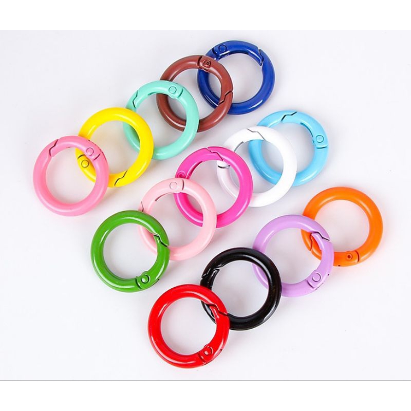 Jual COD INSTANT | Ring O Gantungan Kunci 24mm Metal Tebal | Ring Bulat ...