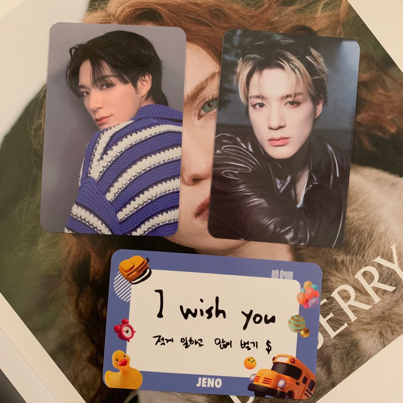 Jual JENO RANDOM PHOTO CARD DREAM VIBE BANGKOK THAILAND TRADING CARD ...