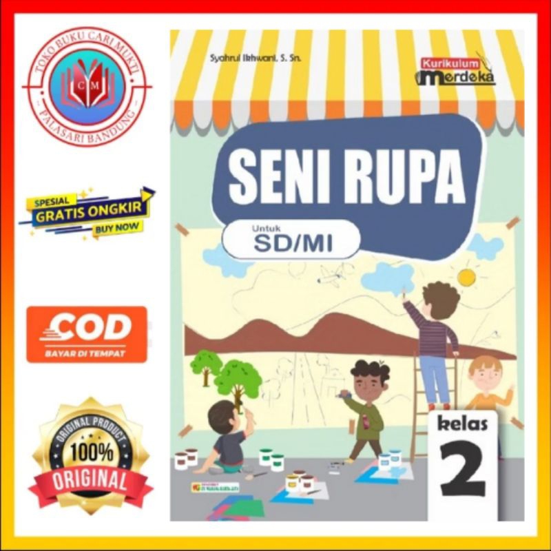 Jual BUKU SENI RUPA SD/MI KELAS 2 KURIKULUM MERDEKA | Shopee Indonesia