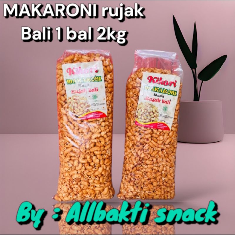 Jual MAKARONI RUJAK BALI KIKORI 1 BAL UK. 2kg/SNACK KILOAN MURAH ...