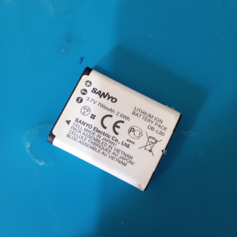 Jual battery sanyo DB-L80 | Shopee Indonesia