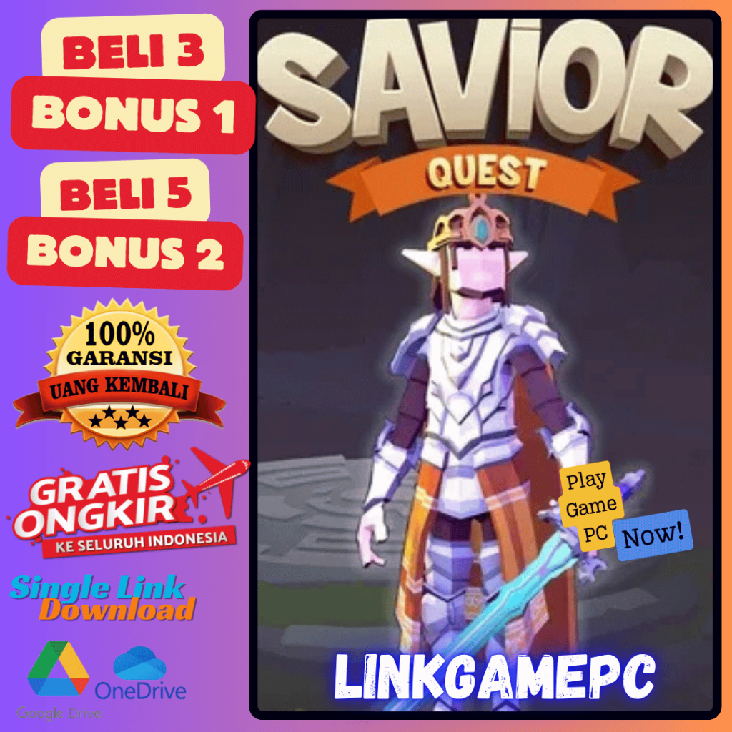 Jual Savior Quest Game PC dan Laptop - Single Link Download | Shopee ...