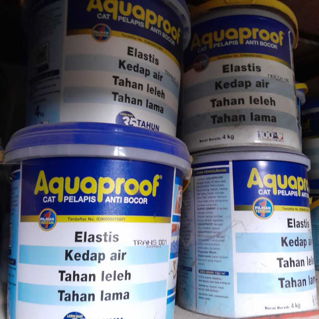 Jual Cat Pelapis Anti Bocor Aquaproof Galon | Shopee Indonesia