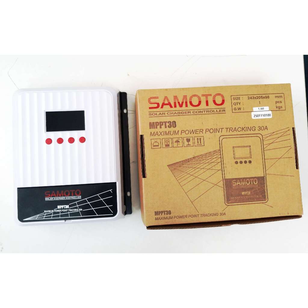Jual PALET KAYU. SAMOTO MPPT30 MPPT 30A 12V 24V DC Tenaga Panel Surya ...
