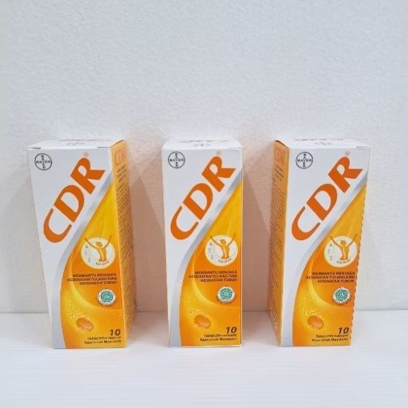 Jual CDR Effervescent Tub10'S Suplemen Kesehatan Tubuh dan Tulang ...