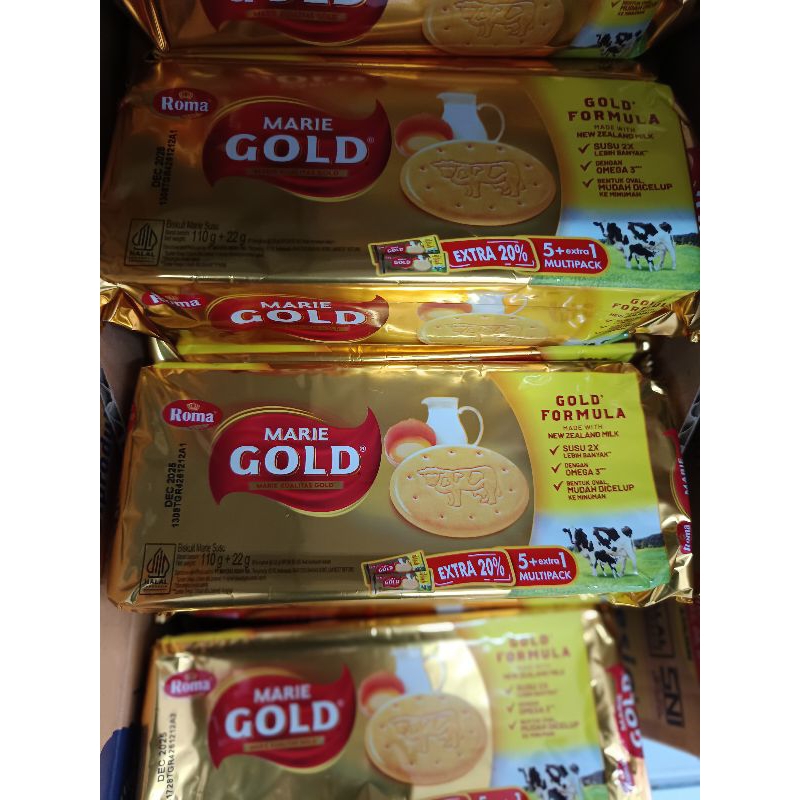 Jual ROMA MARIE GOLD BISCUITS 132 GR | Shopee Indonesia