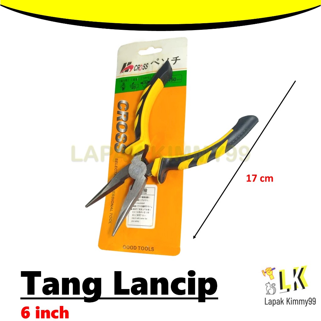 Jual CROSS TANG LANCIP 6 IN TANG CUCUT TANG PANJANG PENCAPIT GAGANG ...