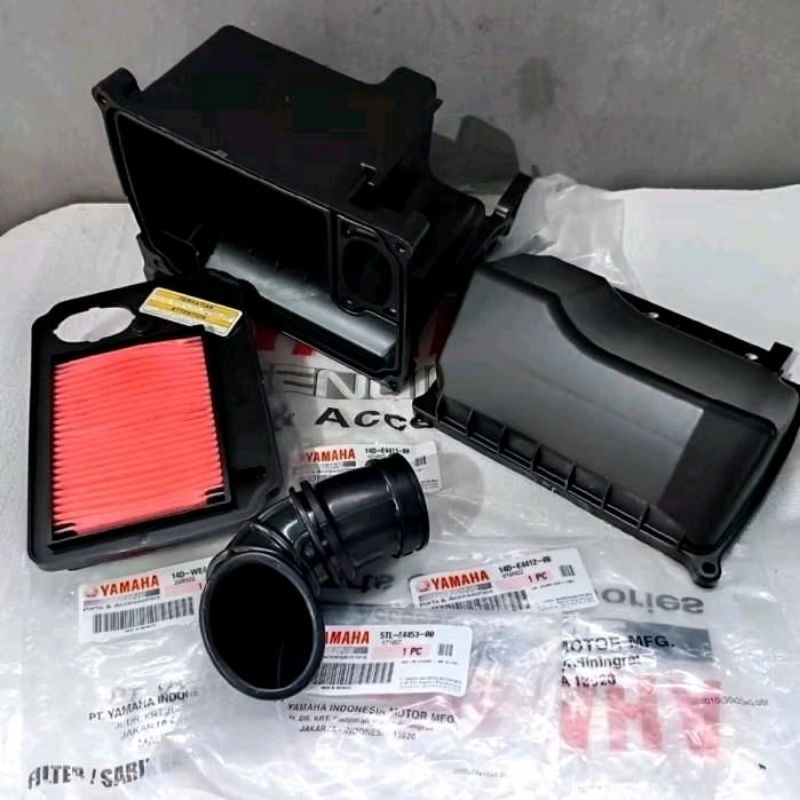 Jual Box Bok Filter Udara / Rumah Filter Udara Set Komplit Yamaha Mio ...