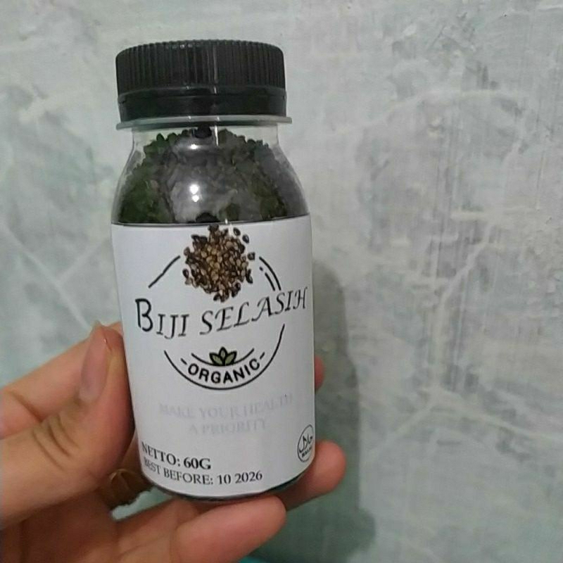 Jual BIJI SELASIH / BASIL SEED ORGANIK 60 GRAM | Shopee Indonesia