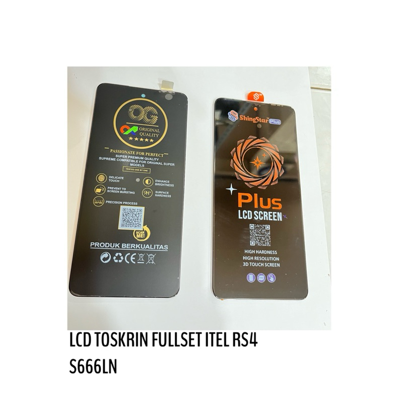 Jual LCD TOSKRIN ITEL RS4 S666LN FULLSET | Shopee Indonesia
