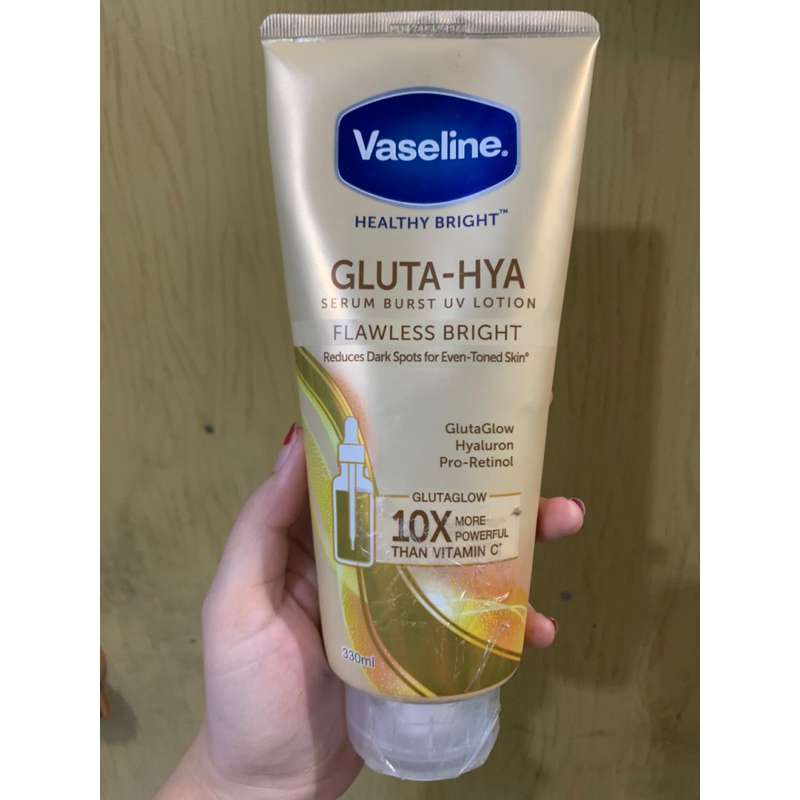 Jual Body Lotion (exp04.26) Vaseline Gluta-Hya Serum Burst UV Lotion ...