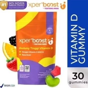 Jual XPERT BOOST Gummy Vitamin D 600 IU isi 30 pcs - Vitamin Anak ...