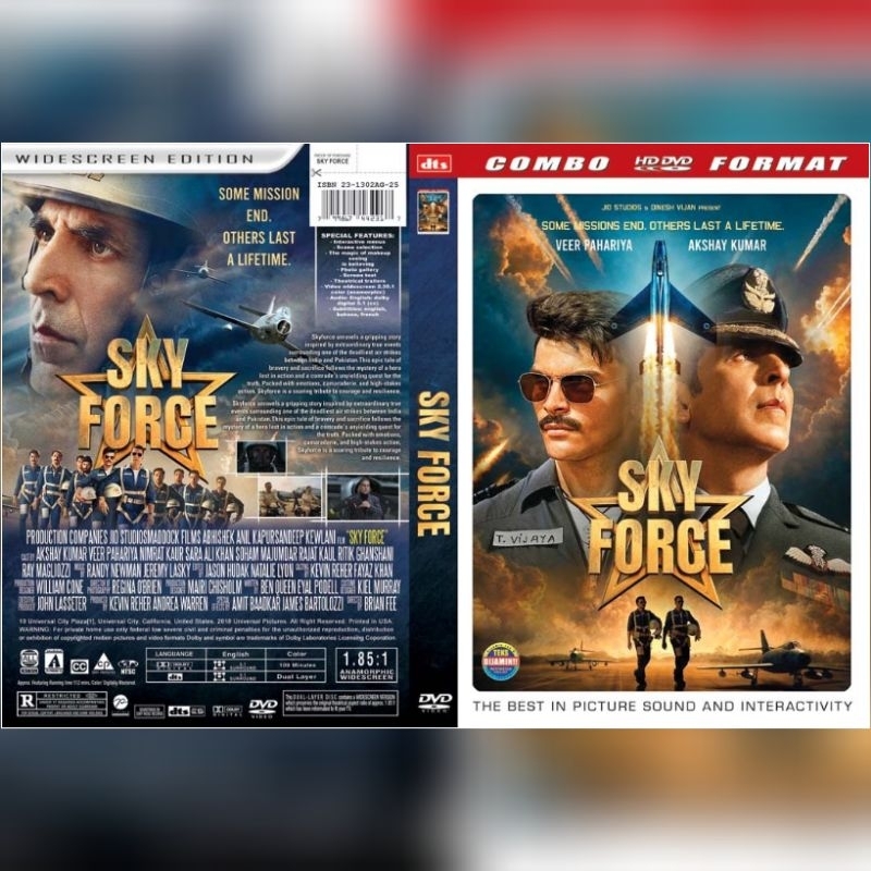 Jual Kaset Film Action SKY FORCE - 2025 - HD | Shopee Indonesia