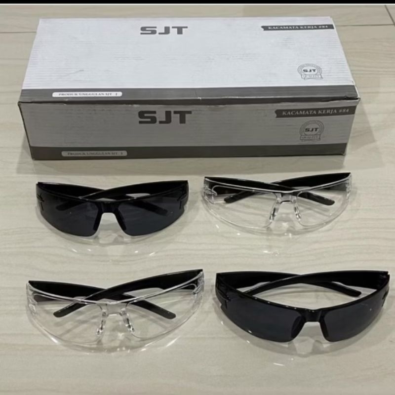 Jual SJT Kaca mata safety goggle. Kaca mata medis kaca mata kerja KATA ...