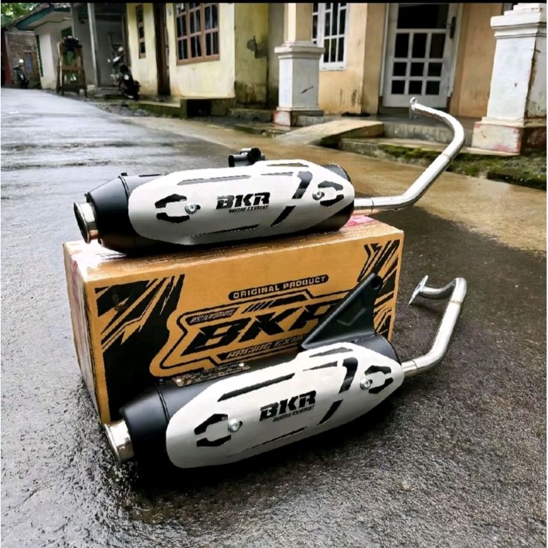 Jual KNALPOT MODEL MONCONG LINTING TAMENG STAINLES ORIGINAL BKR RACING ...
