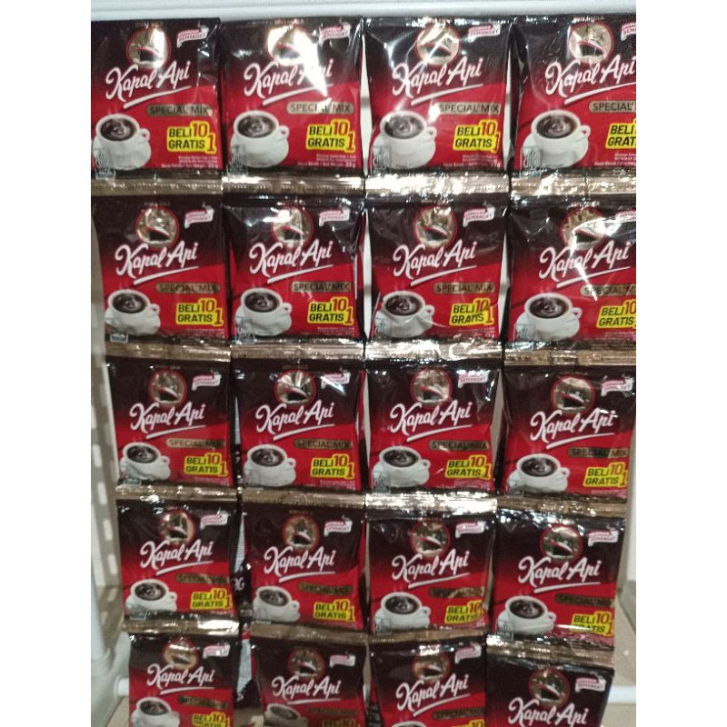 Jual Kapal Api Spesial Mix 23gr Bonus 1 Sachet (isi 10+1 Sachet ...