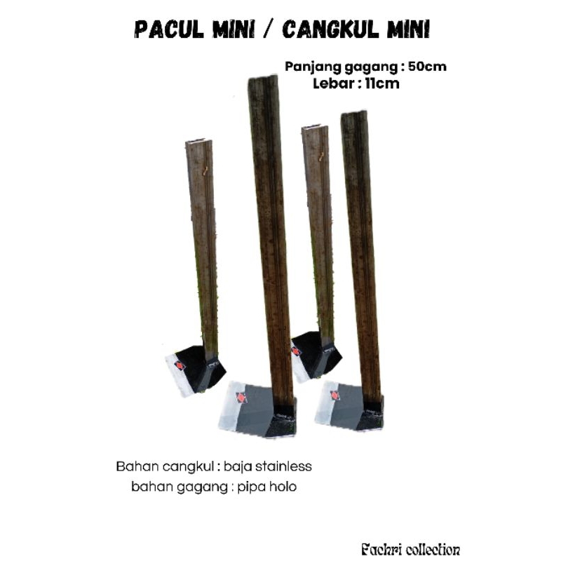 Jual pacul mini / pacung tanggung / cangkul mini gagang pipa 50cm ...