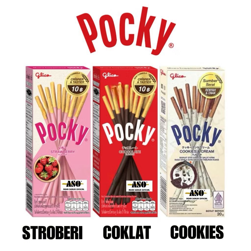 Jual GLICO POCKY MINI 22 GR ALL VARIANT | Shopee Indonesia