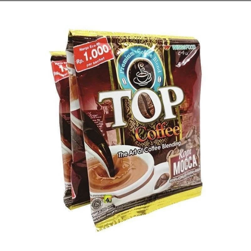 Jual Top kopi mocca moka renceng isi 12 | Shopee Indonesia