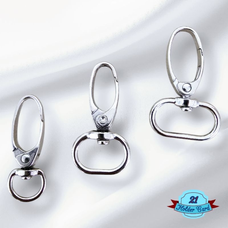 Jual Kew Kew Oval Kait Besi Cantolan Gantungan Layard Id Card Bahan ...