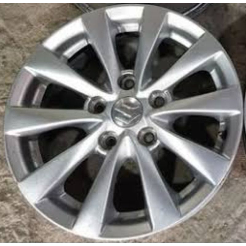 Jual velg r15 original suzuki ertiga satuan serep stip pcd 5x114 ...