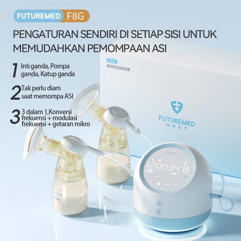 Jual FUTUREMED Double Electric Breastpump /Pompa Asi Elektrik Ganda /PPSU Tanpa BPA | Shopee ...