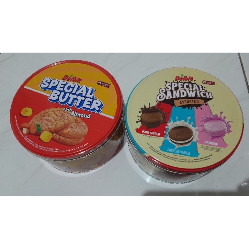 Jual KUE KALENG DELBIS 155GR | Shopee Indonesia