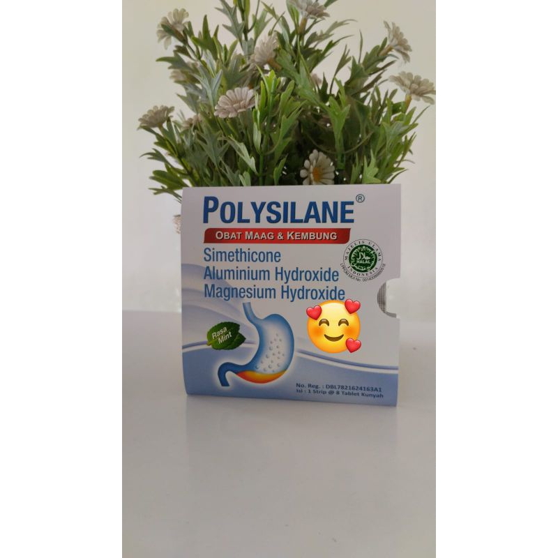 Jual polysilane tab 1 strip isi 10 tablet | Shopee Indonesia