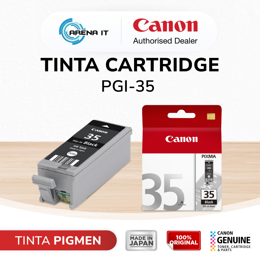 Jual Tinta Original Canon 35 Black PGI-35 - Tinta Canon iP100 iP110 ...