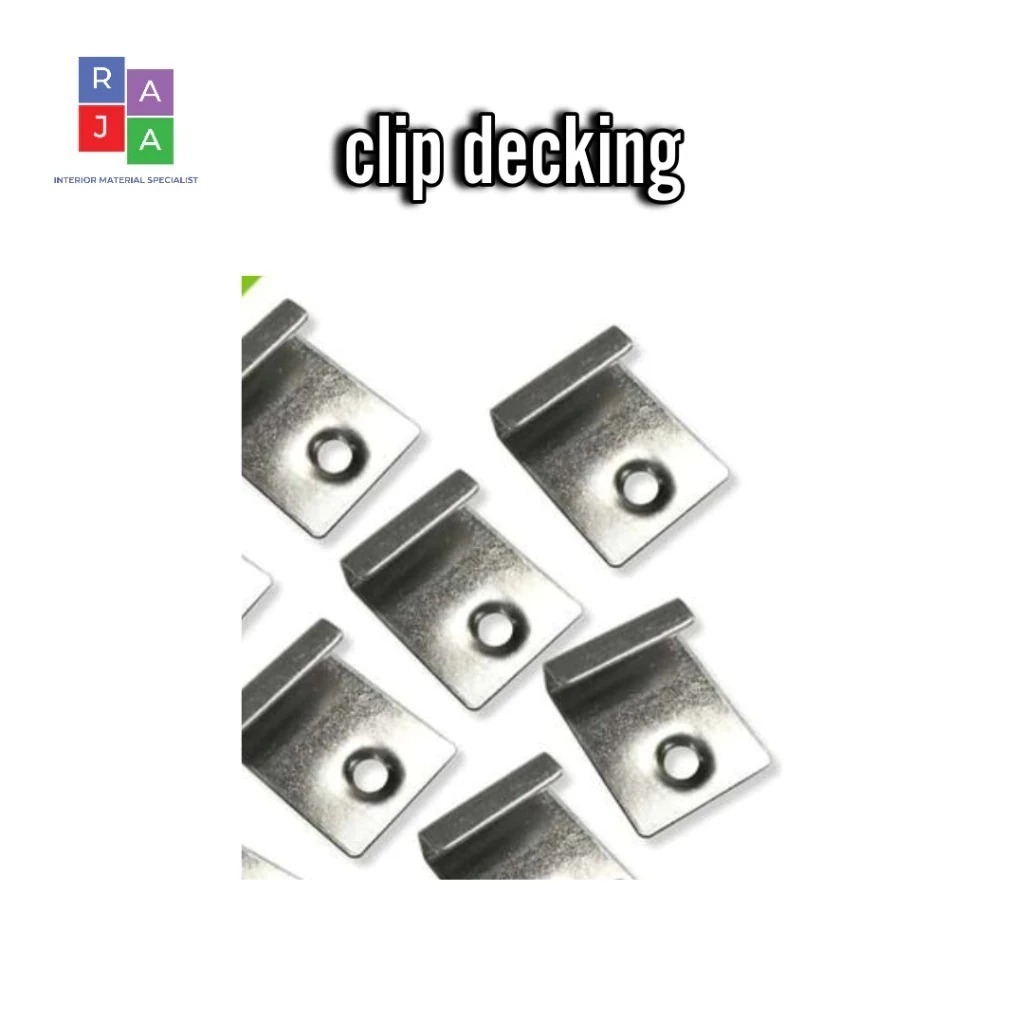 Jual starting clip decking wpc | Shopee Indonesia