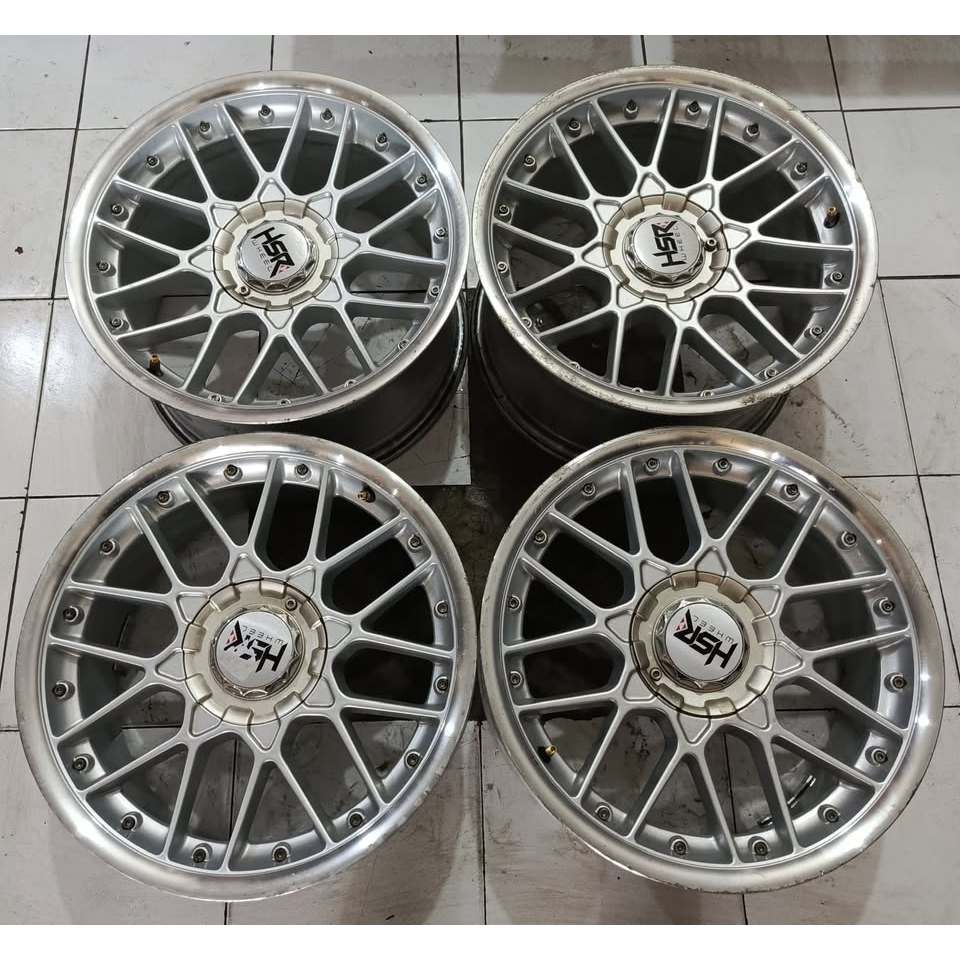 Jual Velg Celong Mobil Kijang, Vios HSR FORMULA RING 17 LOBANG 4X100/114 SILVER POLISH | Shopee ...