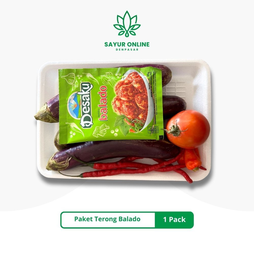 Jual Paket Terong Balado 500g / 1 Pack - Sayur Online Denpasar | Shopee ...