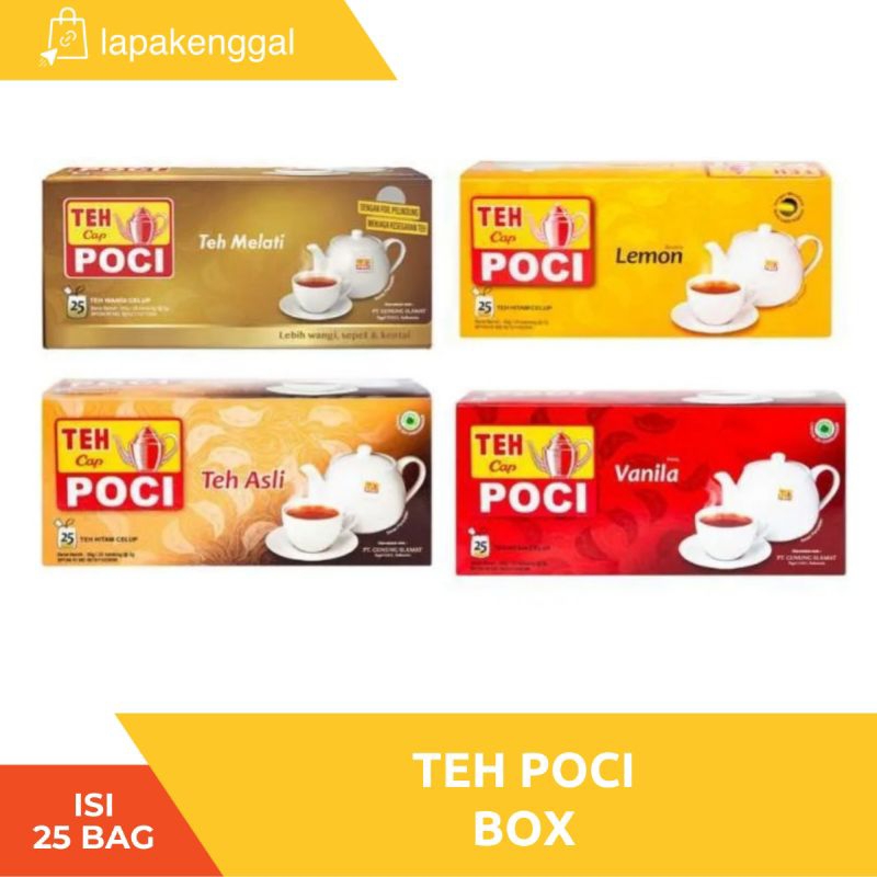 Jual Teh Celup Poci Box 25 x 2gr | Shopee Indonesia