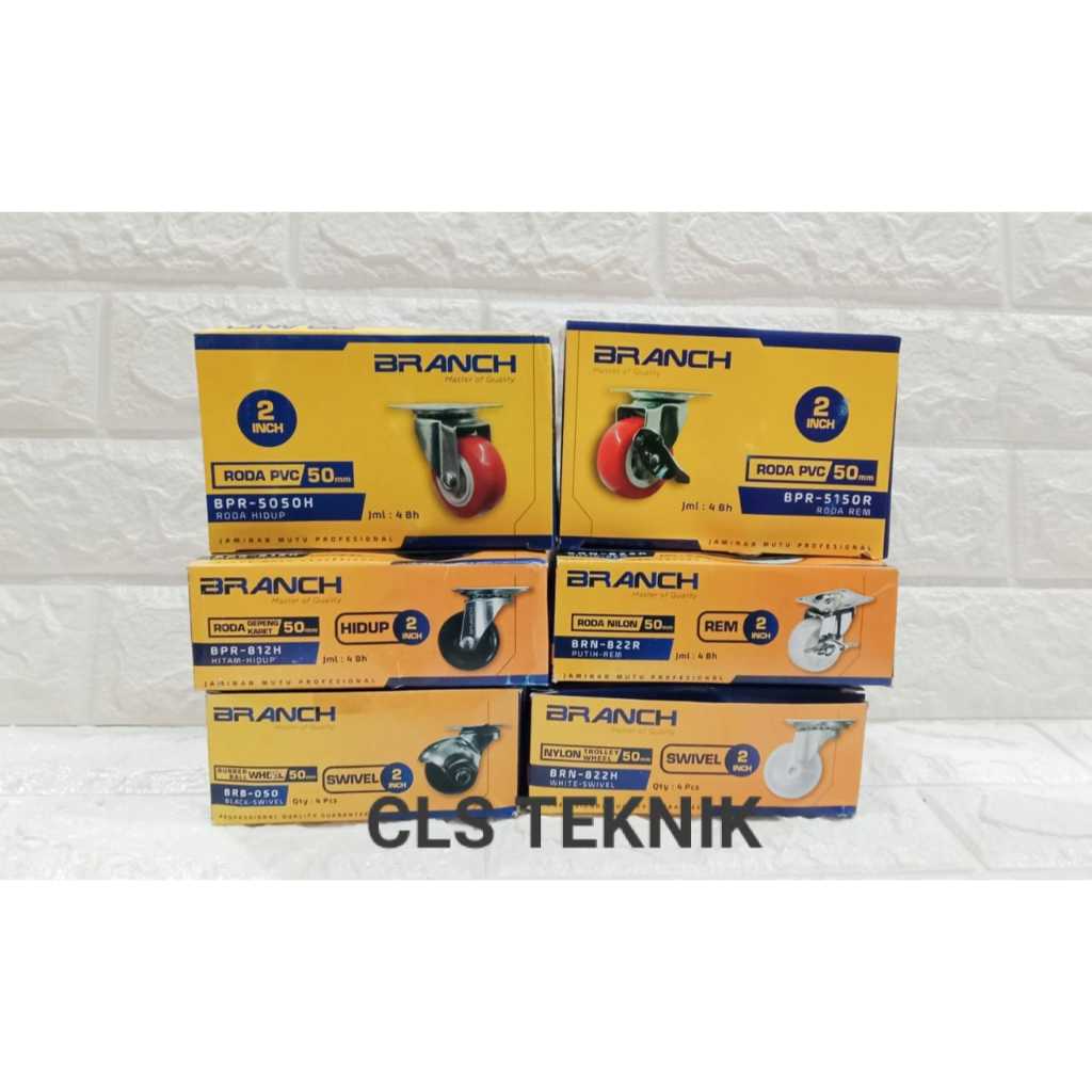 Jual Roda pvc Roda Etalase/Troli 2 Inch | Shopee Indonesia