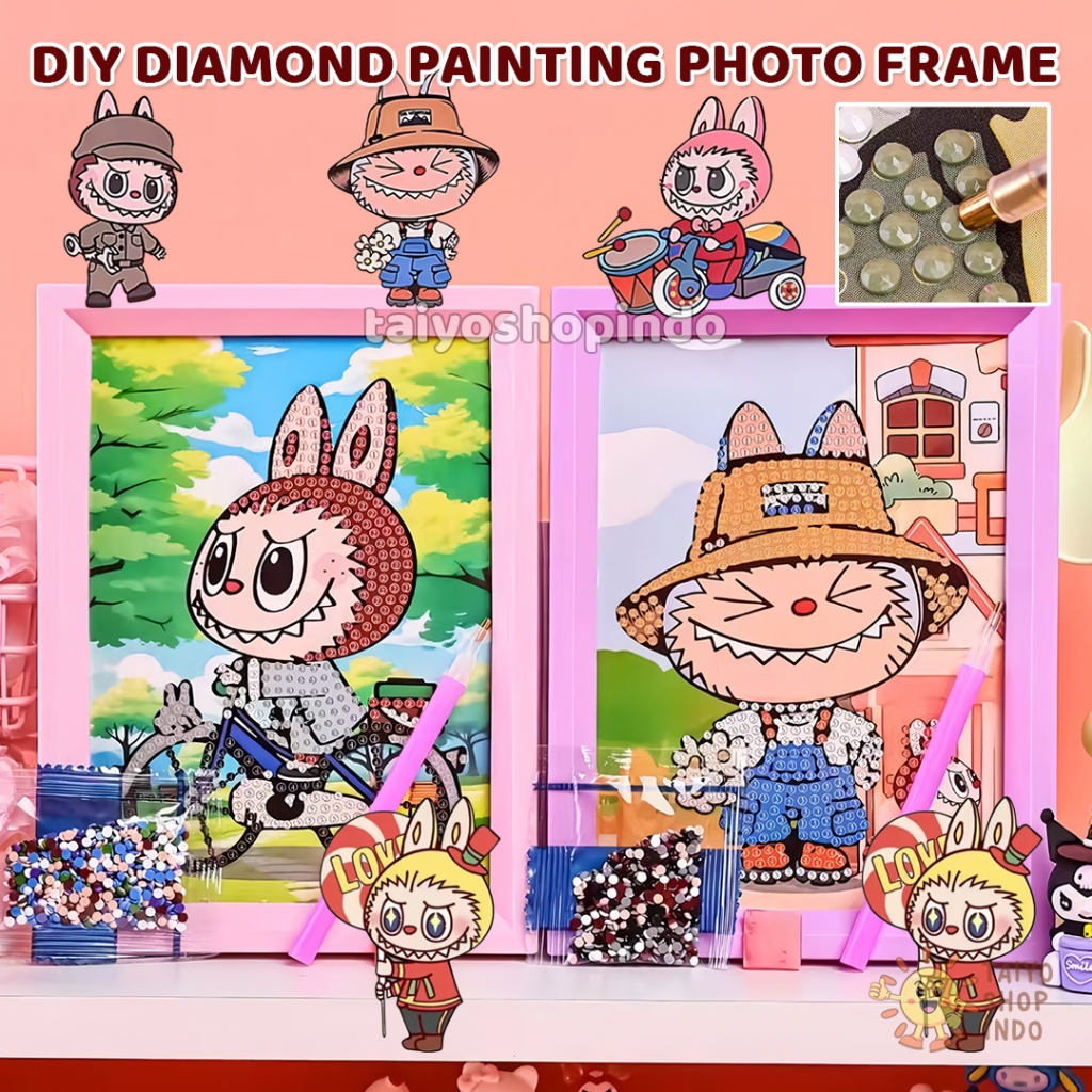 Jual TAIYO DIY Diamond Painting Photo Frame Labubu Kuromi Melody ...