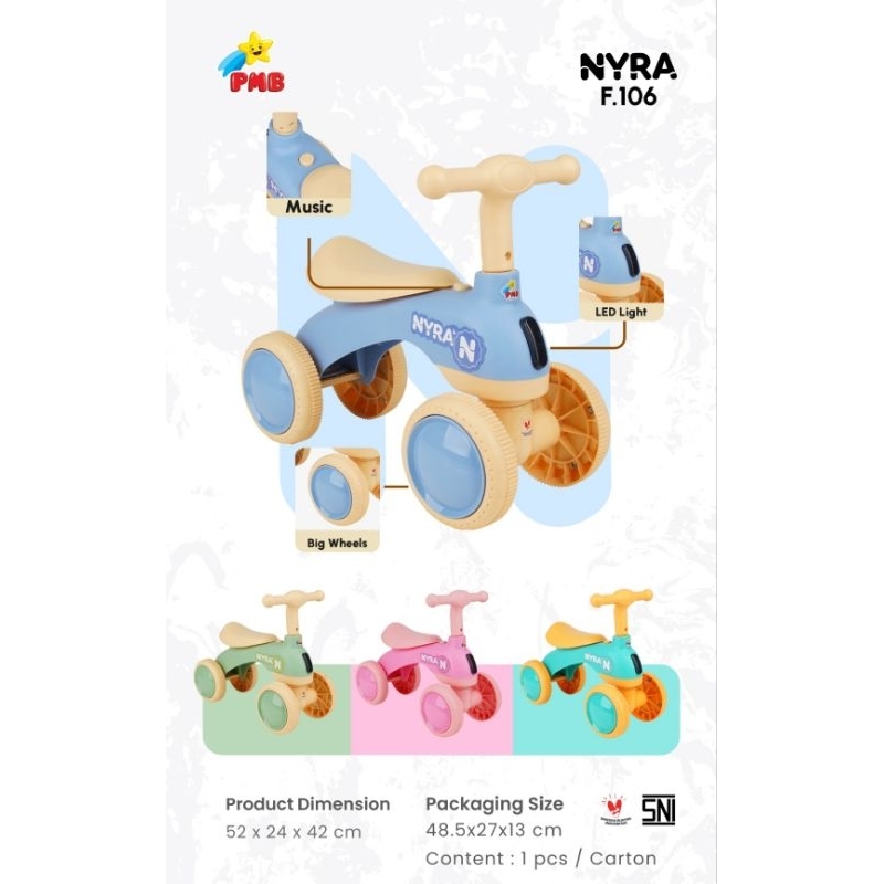 Jual TERMURAH...Mainan Anak PMB NYRA F 106 F106 F-106 F 107 F107 F-107 F109 F 109 F-109 TM 07 ...