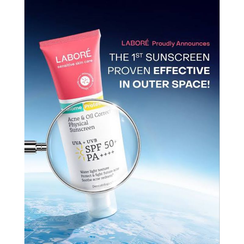 Jual Labore Acne & Oil Correct Physical Sunscreen SPF50+ PA ...