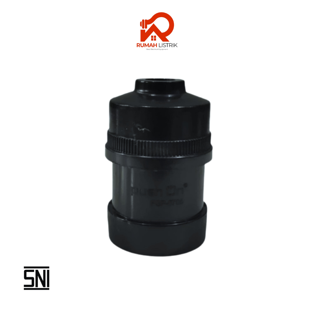 Jual Push On 6705 E27 Fitting Gantung/Fiting Lampu Listrik Model Broco ...