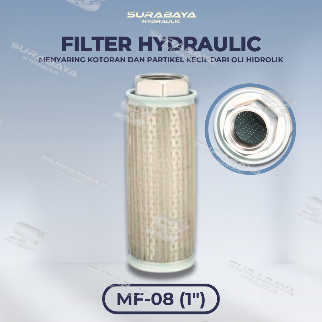 Jual Hydraulic Oil Filter MF 08 (1") | Saringan Oli Hidrolik Mesin ...