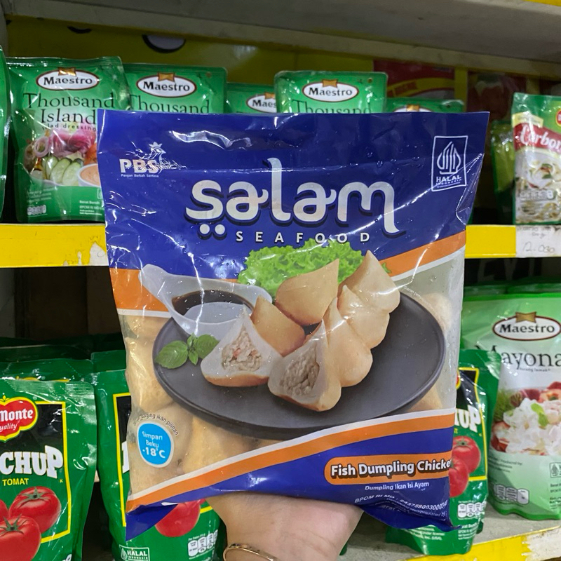 Jual SALAM seafood dumpling ayam 500g | Shopee Indonesia