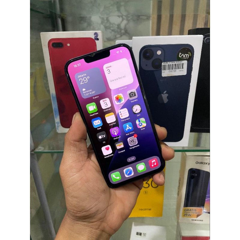 Jual IP 13 128Gb Ex Ibox Fullset | Shopee Indonesia