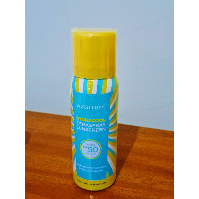 Jual Azarine Ceraspray Sunscreen Spray SPF 50 PA++- (NEW) | Shopee ...